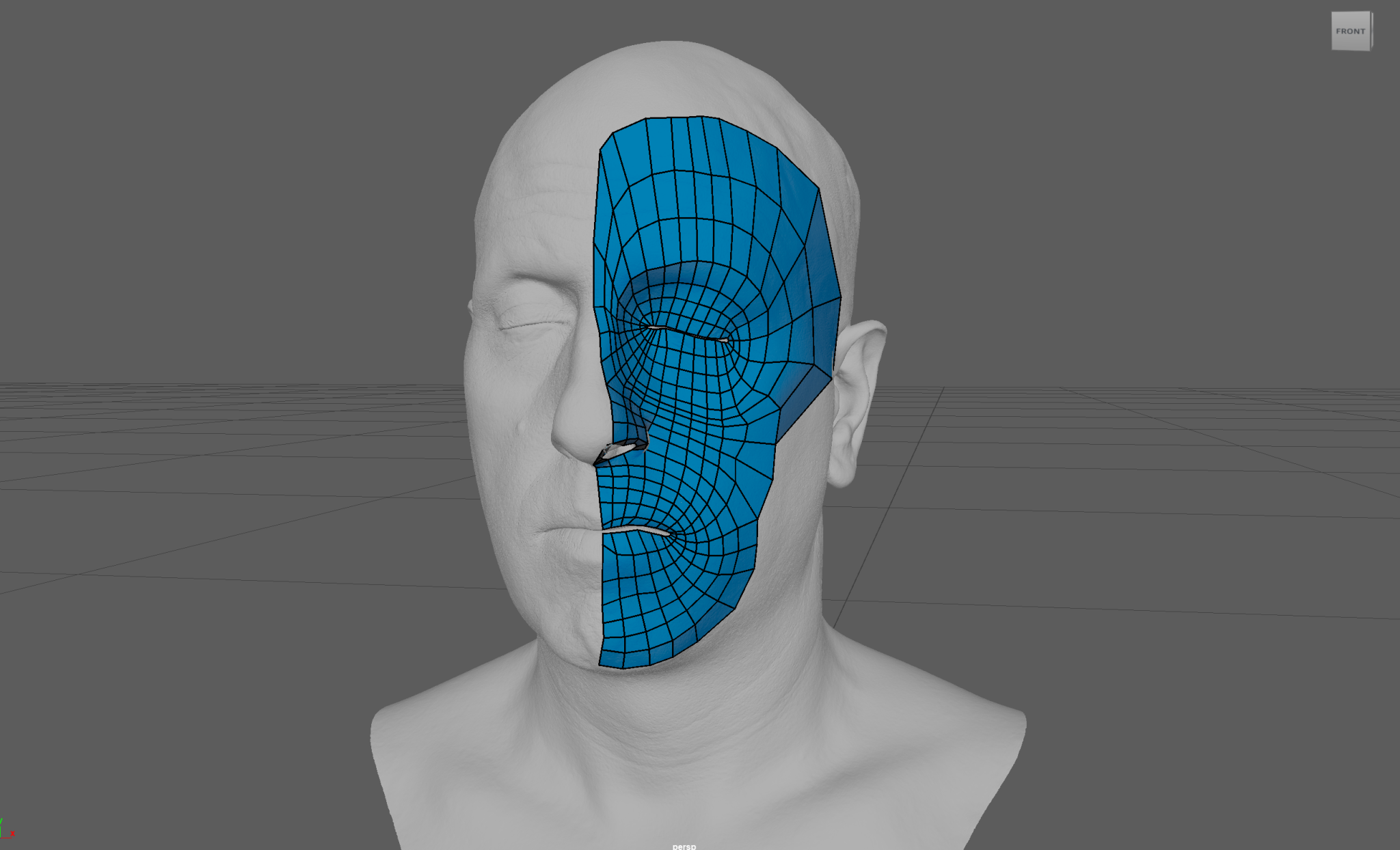 Week 5 – Head modelling (Part 1) – VFX Blog